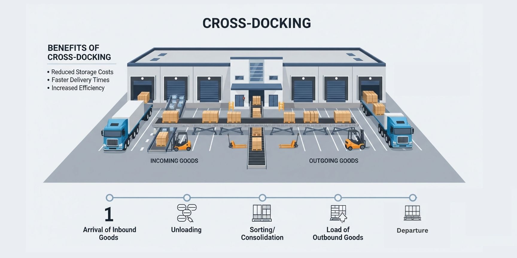 Cross Docking in Warehouse Logistics: Models, Advantages & Success Factors | C | Guide ...